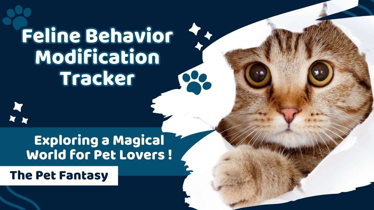 Feline Behavior Modification Tracker: Cat Behavior Tool
